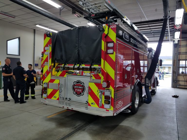South County Fire welcomes new fire engine at Station 11 - Lynnwood Times