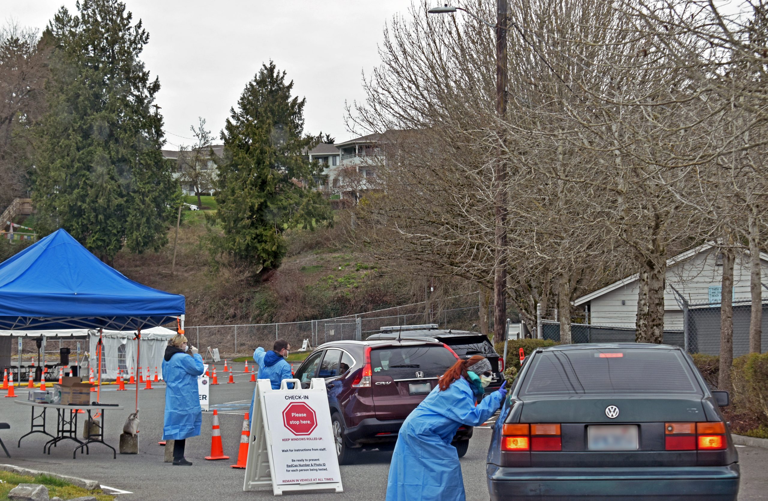 COVID-19 drive-thru testing: How does it work? - Lynnwood Times