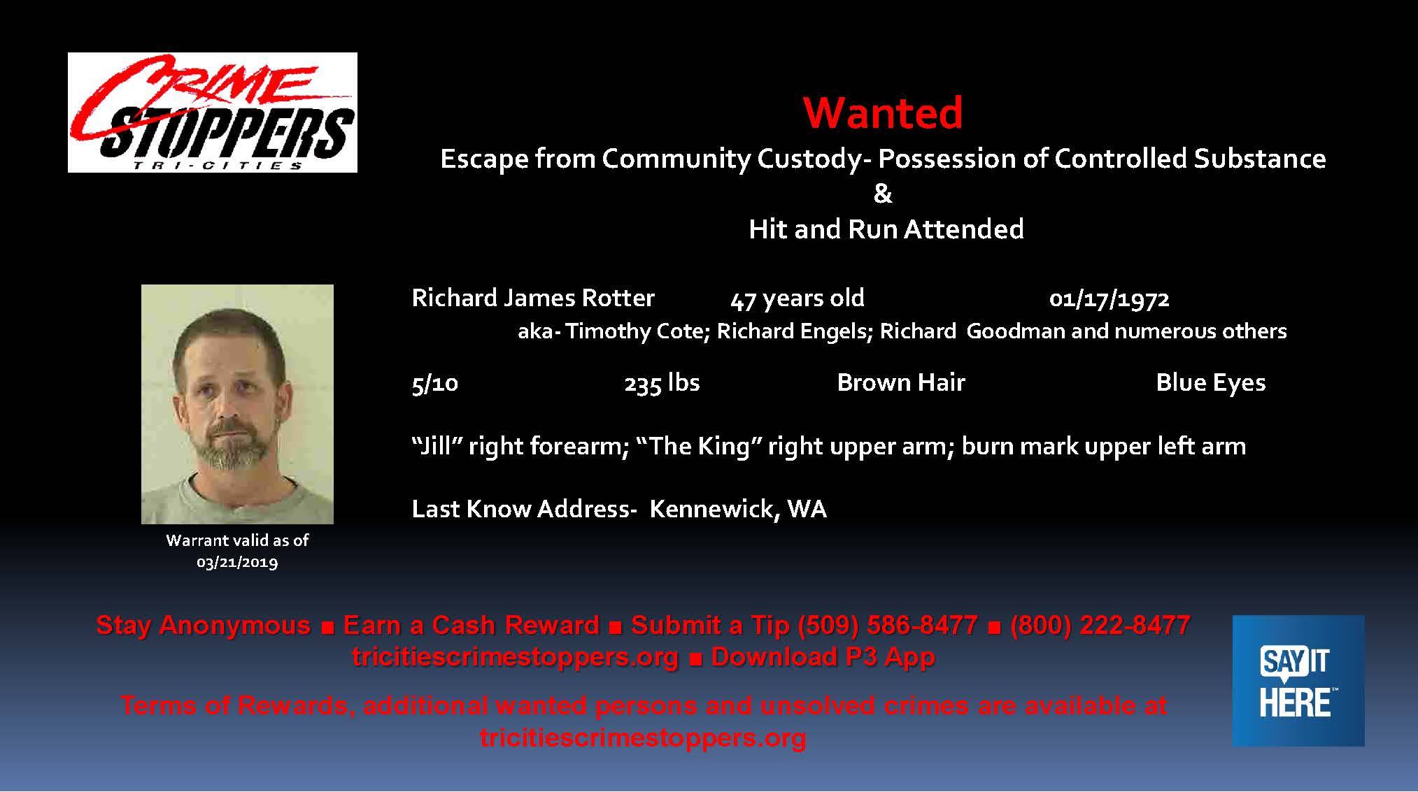 Suspect in slaying of Officer Rocha identified as Richard James Rotter ...