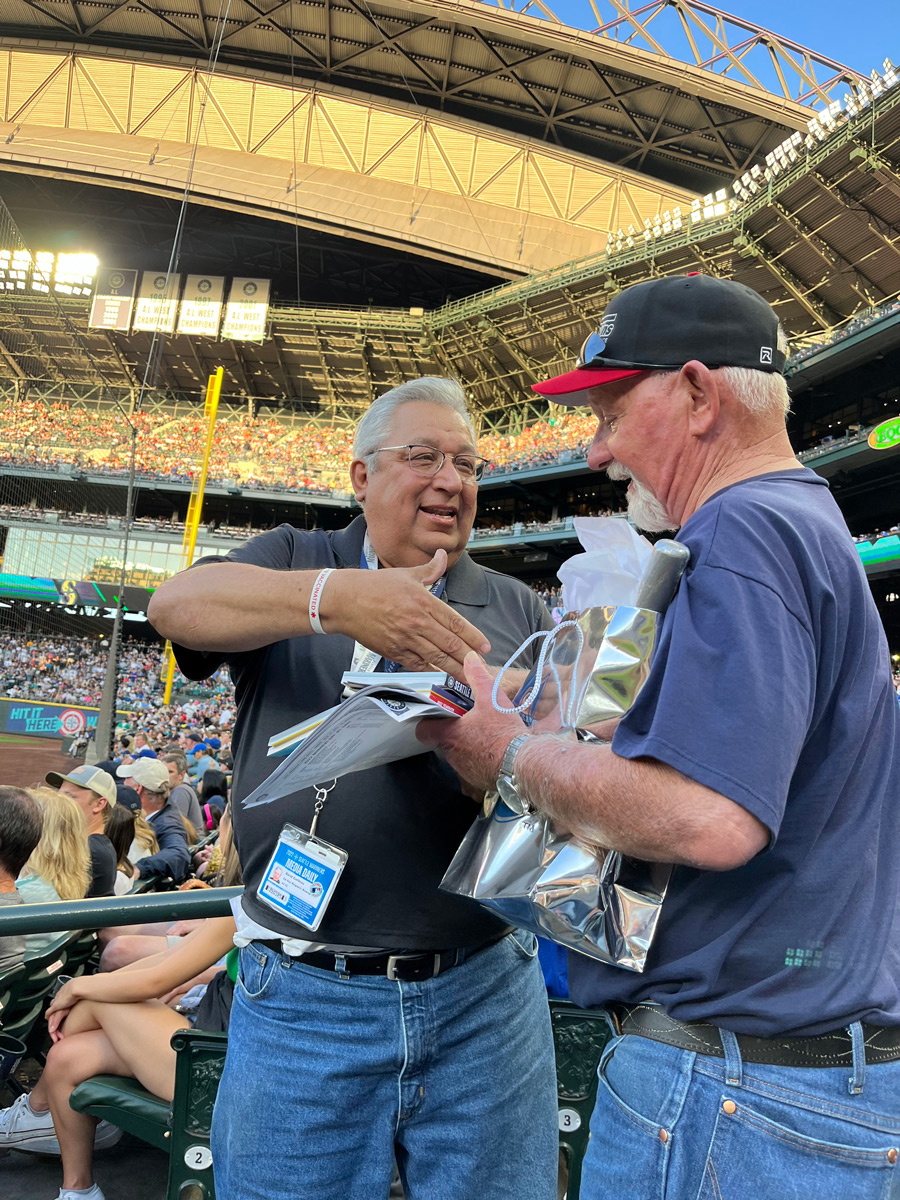 Dwayne Headley honored at Mariners game for 60-years of coaching ...