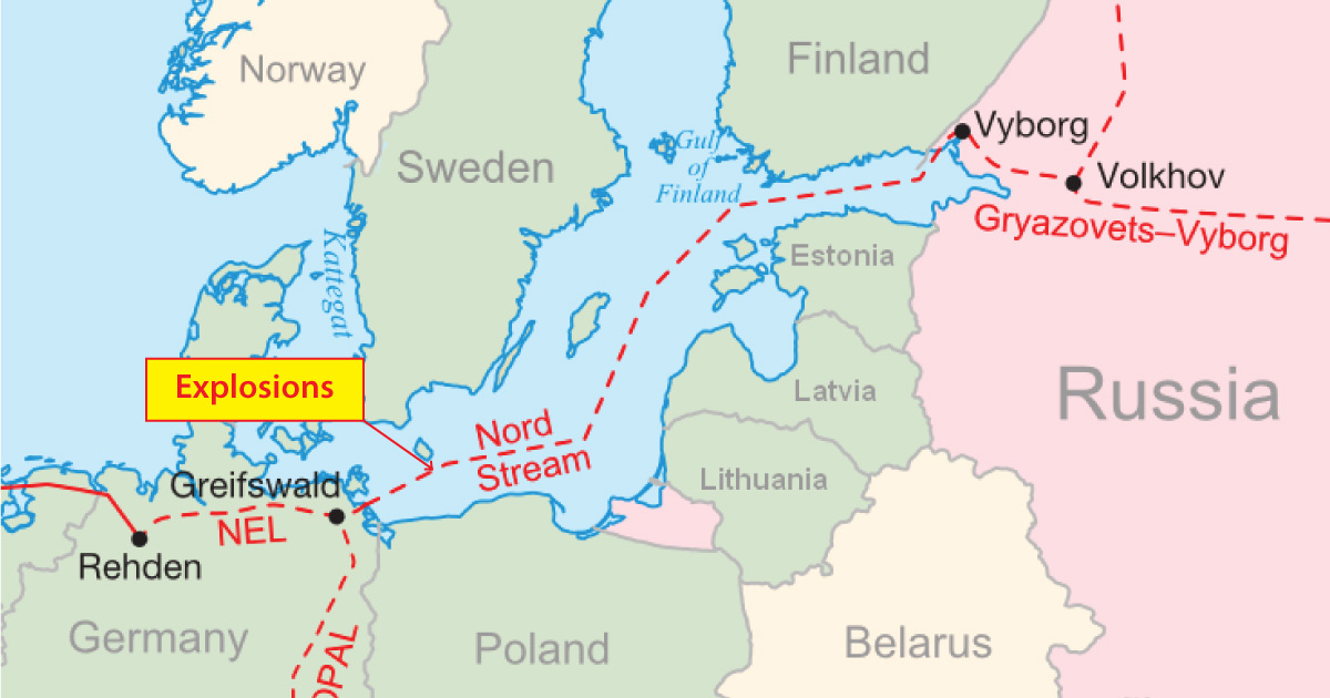 Escalating tensions in Europe: Nord Stream gas pipelines sabotaged ...