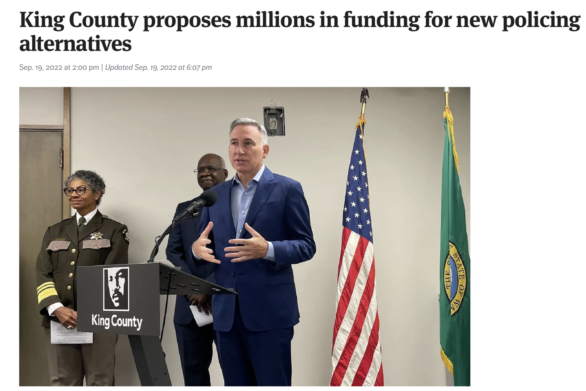 King County Executive Constantine’s top accomplishments in 2022 - Lynnwood Times
