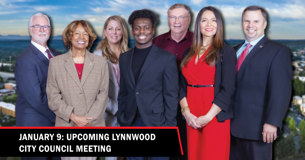 Upcoming Lynnwood City Council meeting, January 9 - Lynnwood Times