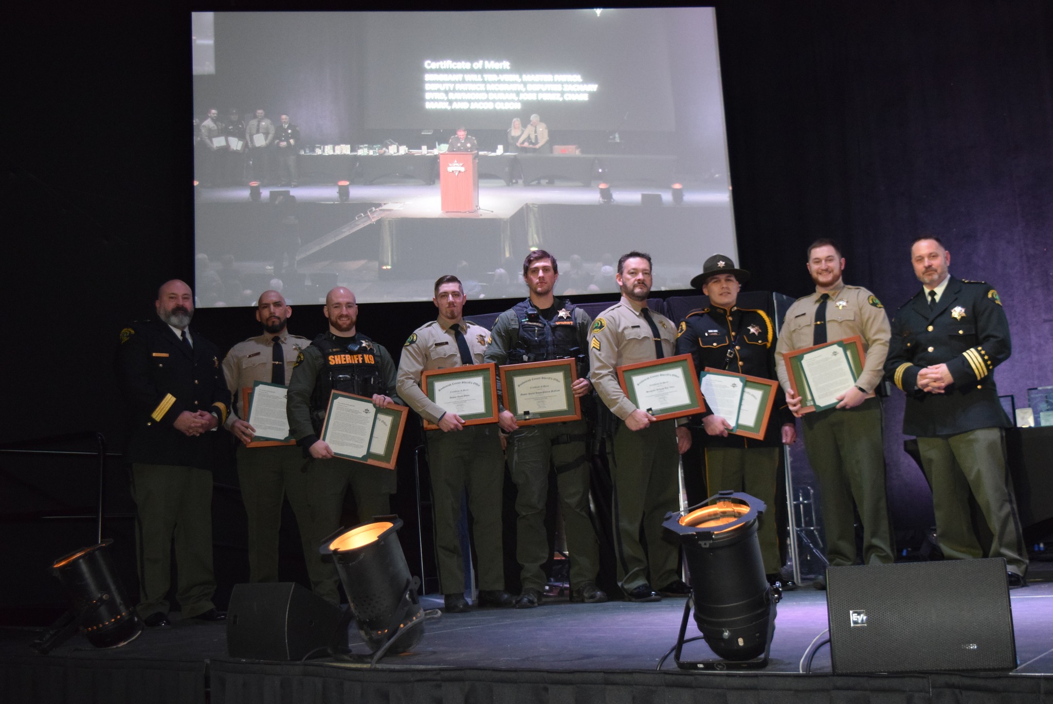 Staff and community members recognized at annual Sheriff’s Office ...