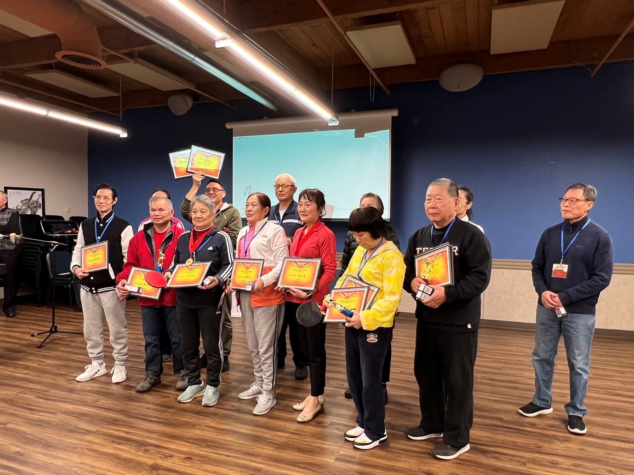 Local Chinese seniors named Homage table tennis tournament champions ...