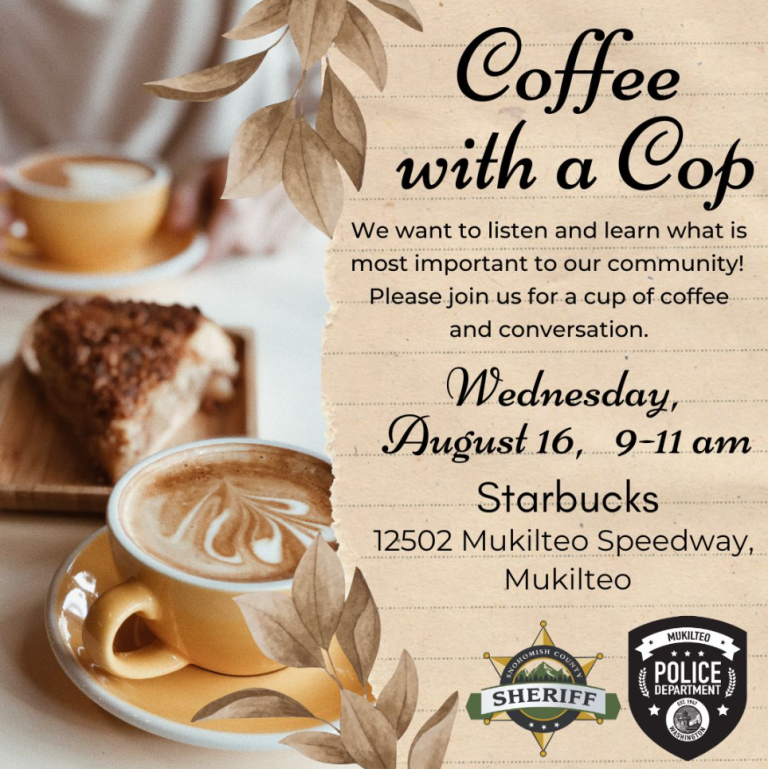 Public invited to several events by the Snohomish County Sheriff's Office to strengthen ...