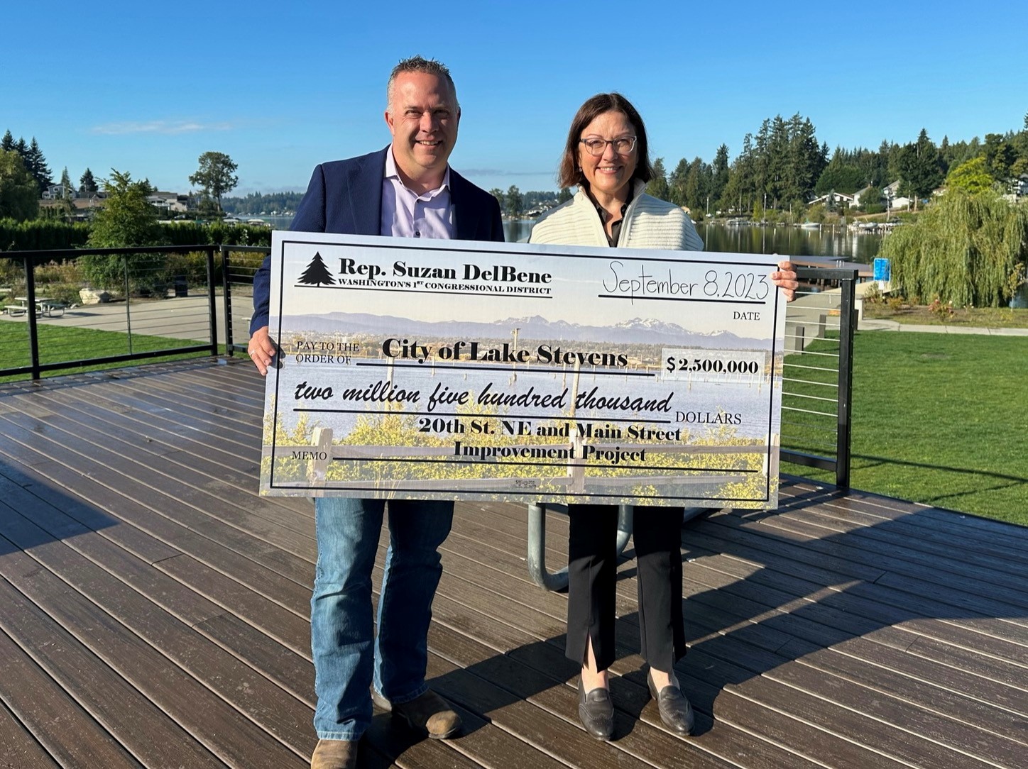 DelBene Delivers $2.5M for Lake Stevens 20th Street NE and Main Street ...