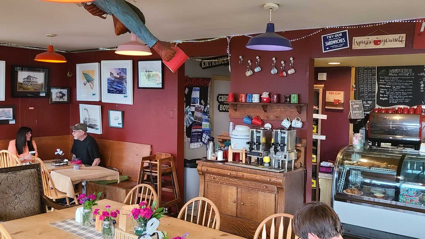 Meet Marianne Brown, owner of Mukilteo's coffee hotspot Red Cup Café ...