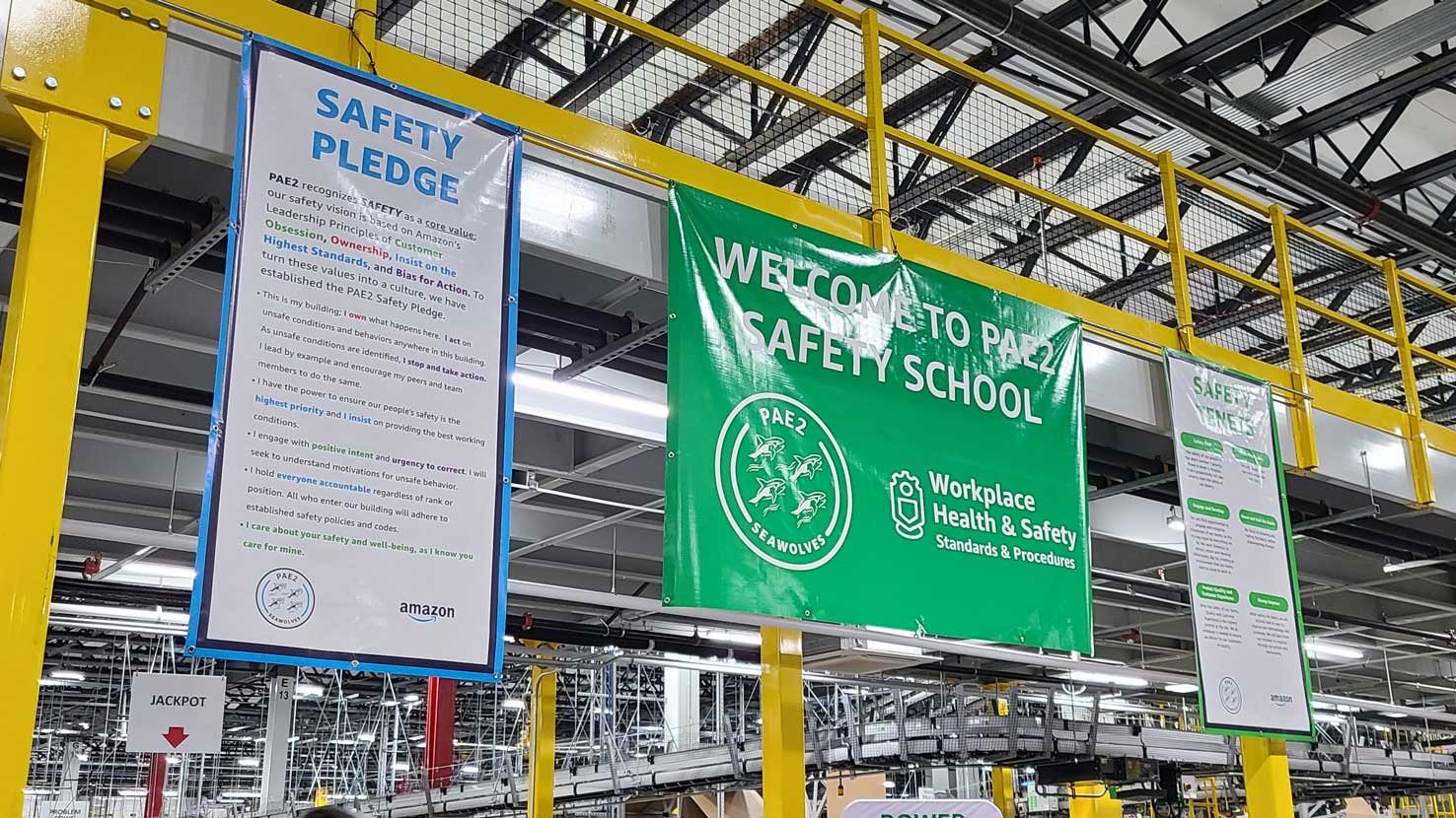 Amazon opens Washington’s largest distribution center in Arlington ...