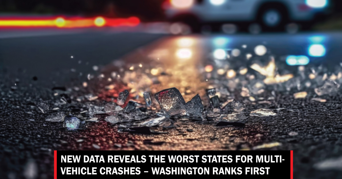 New data reveals the worst states for multiple-vehicle crashes ...