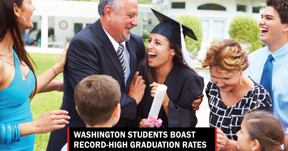 Washington students boast record-high graduation rates - Lynnwood Times