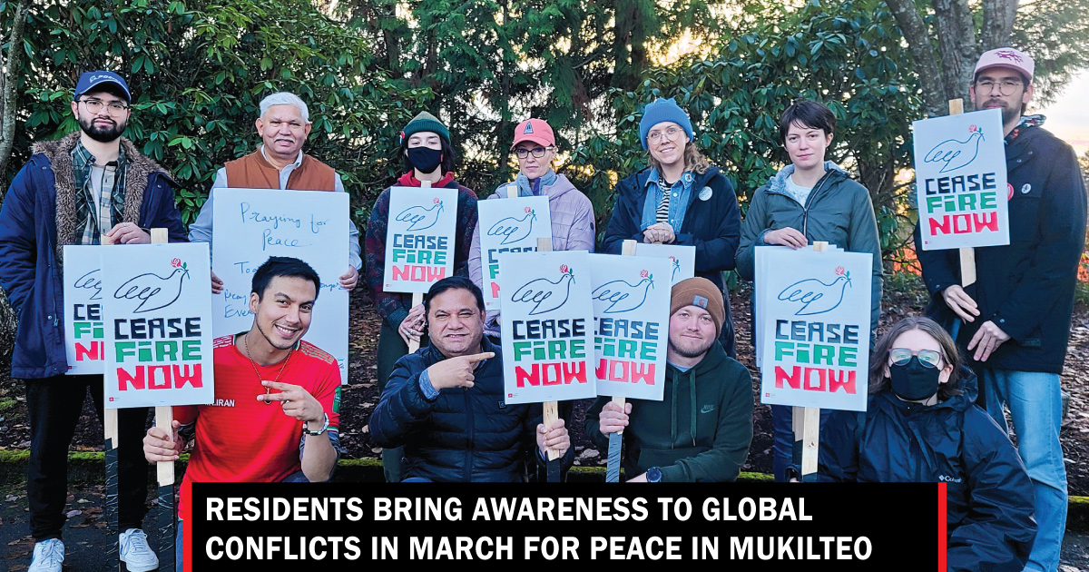 Residents bring awareness to global conflicts in march for peace in ...