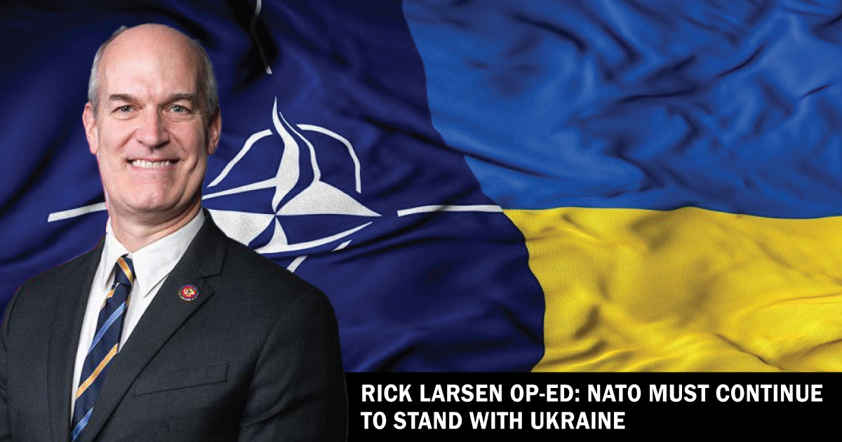 Larsen Op-Ed: NATO must continue to stand with Ukraine - Lynnwood Times