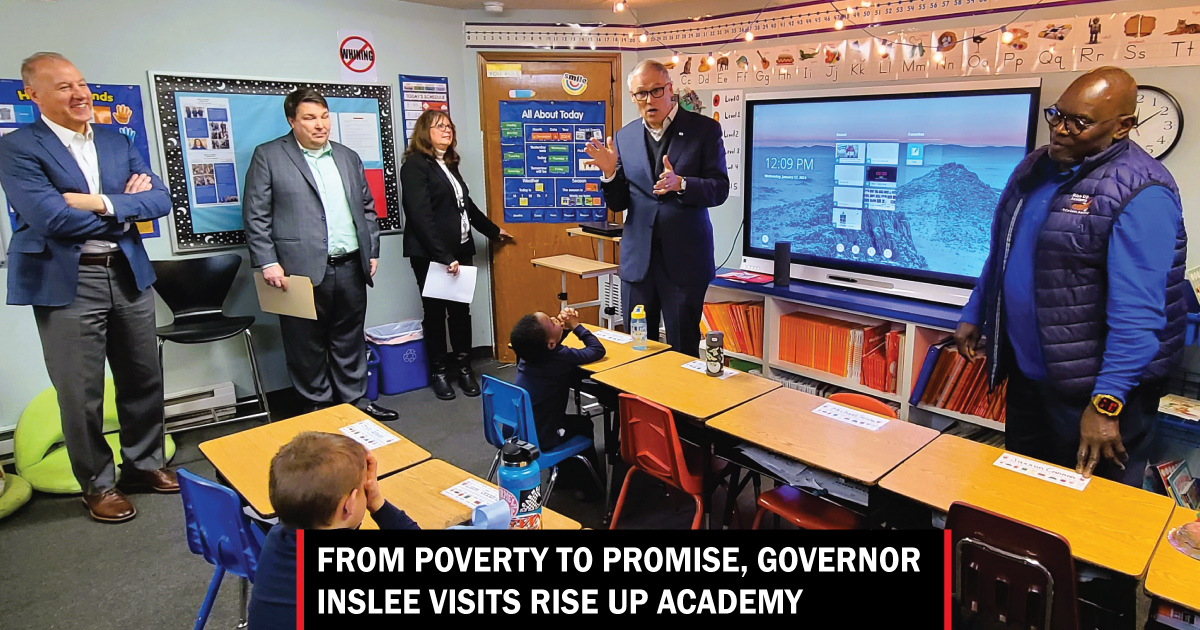 From poverty to promise, Inslee visits Rise Up Academy - Lynnwood Times