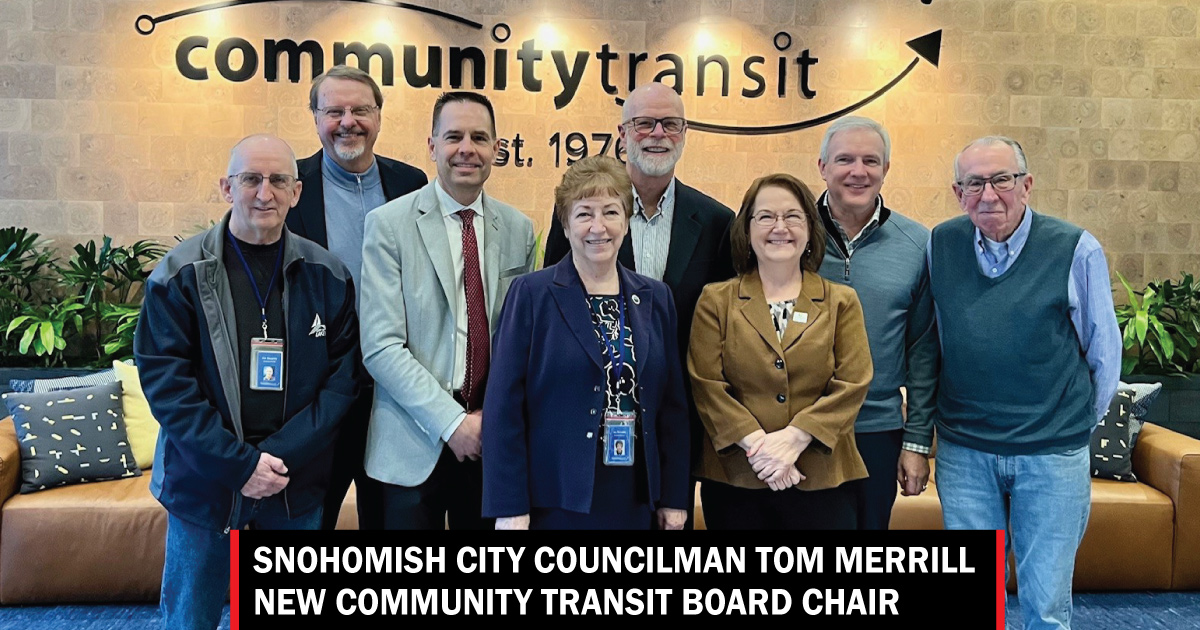 Snohomish City Councilman Tom Merrill new Community Transit board chair ...