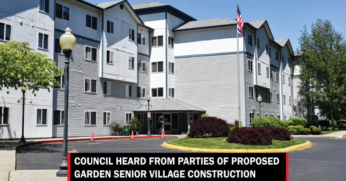 Council heard from parties of proposed Garden Senior Village ...