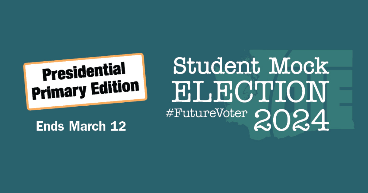 2024 Student Mock Election is now open for all Washington K-12 students ...