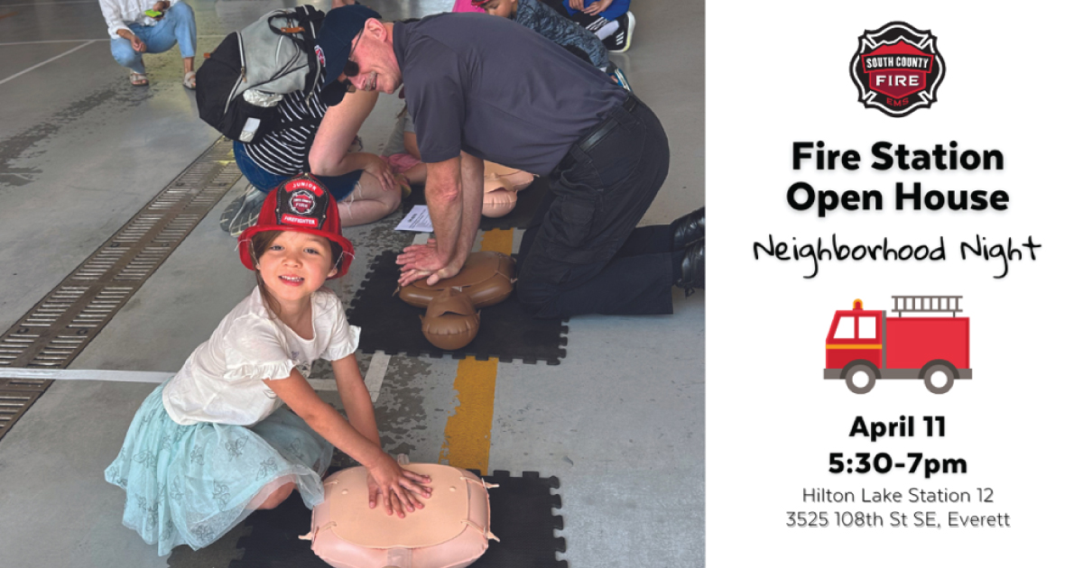 South County Fire Open House at Hilton Lake Fire Station - Lynnwood Times