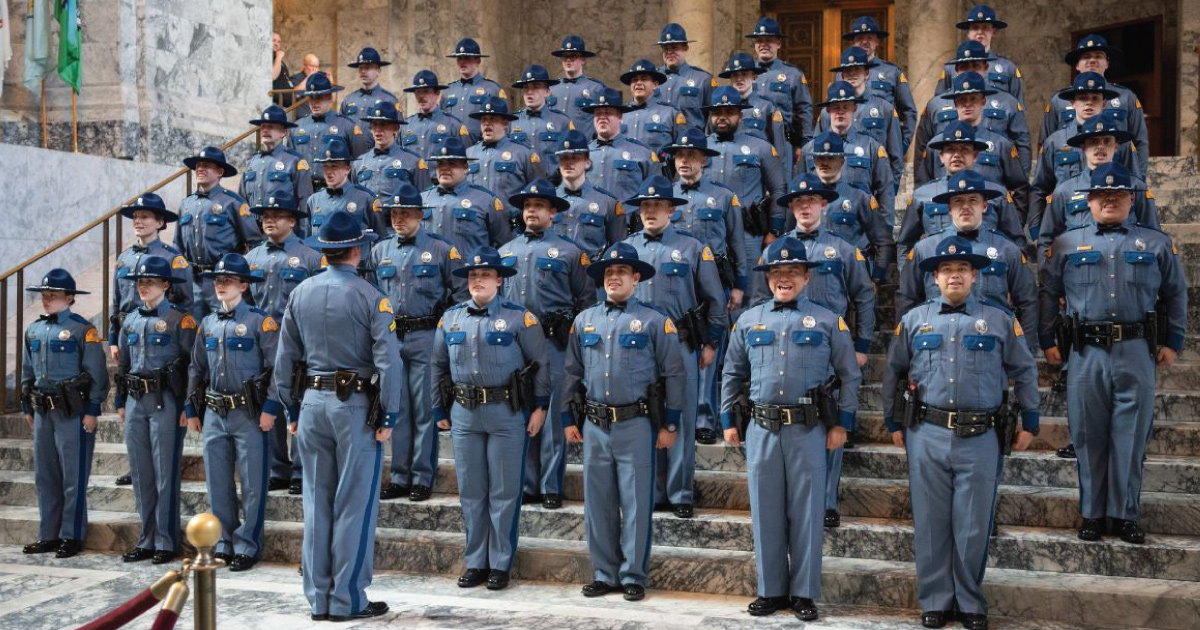 WSP 118th Trooper Basic Training Class graduates 47 new troopers ...