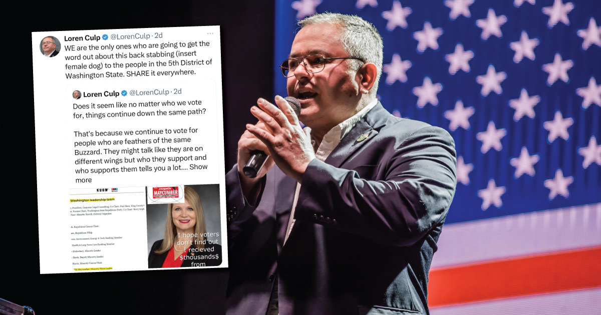 Controversial Republican figure Loren Culp may be expelled from WASPC ...