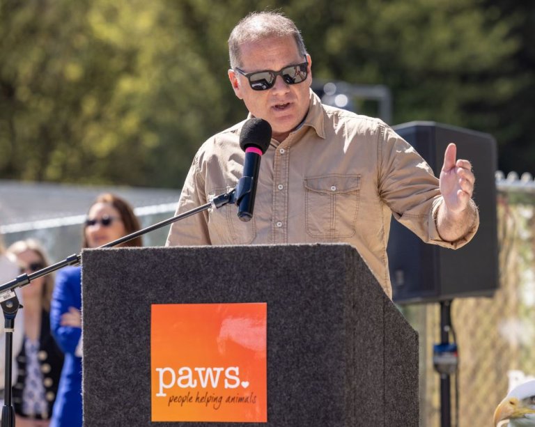 PAWS Wildlife Center holds ribbon cutting ceremony for new facility ...