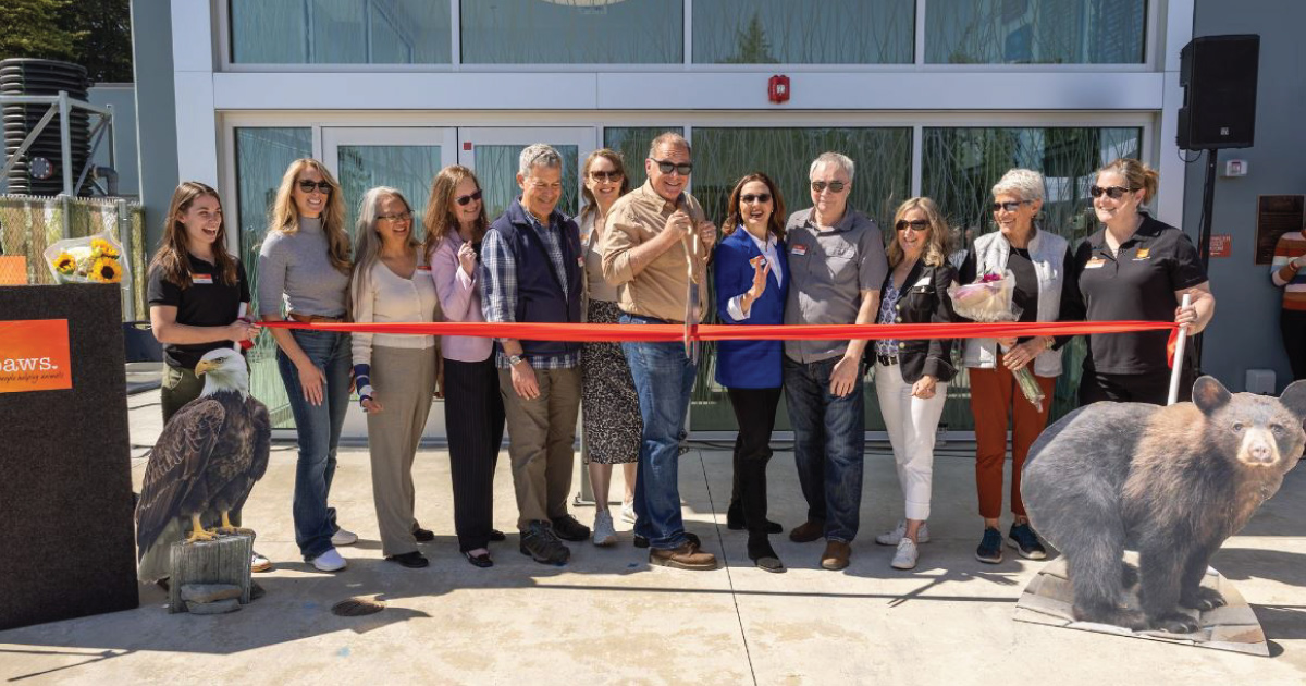 PAWS Wildlife Center holds ribbon cutting ceremony for new facility ...