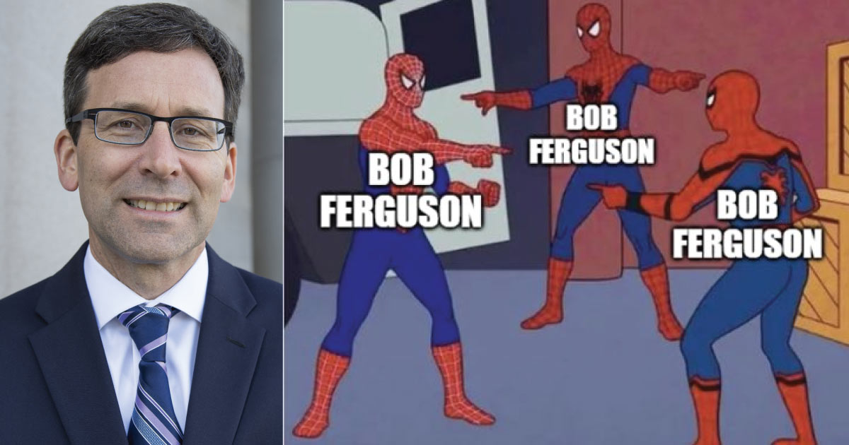 Three Bob Fergusons now running for governor as race takes turn for the ...