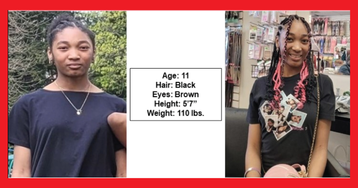 Missing Person Alert: 11-year-old Sha’niece Watson - Lynnwood Times