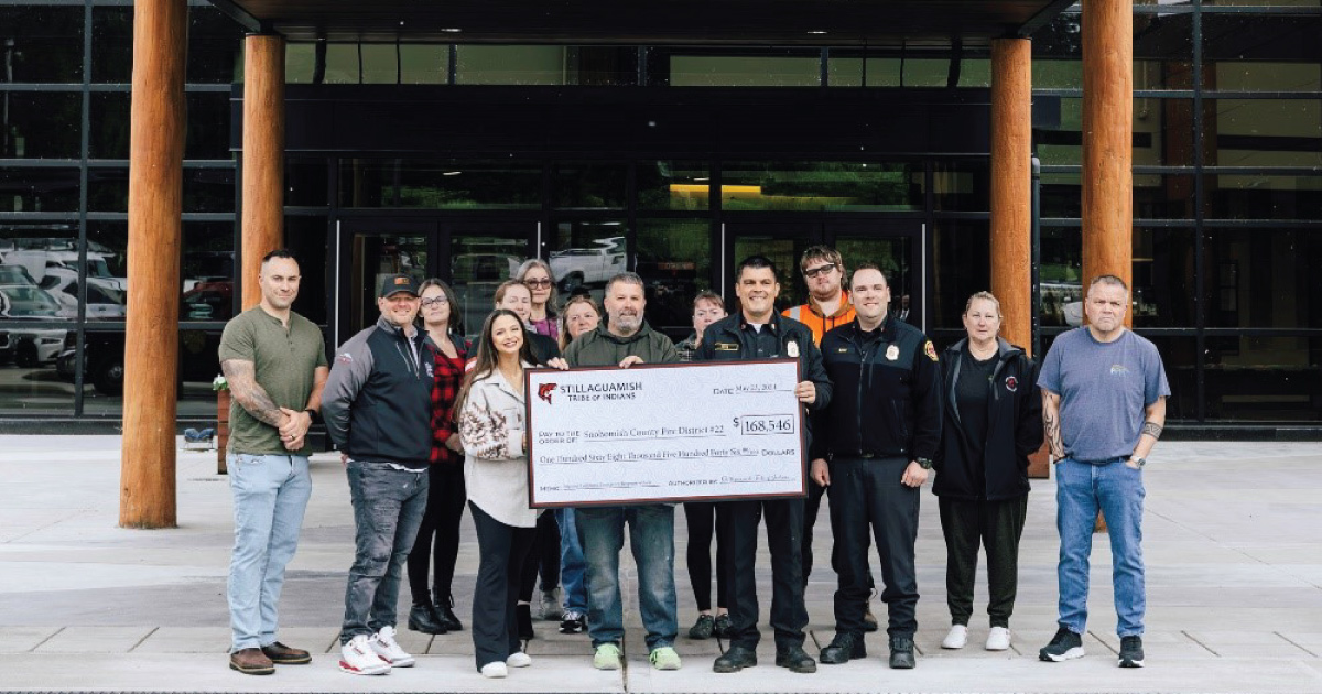 Stillaguamish Tribe donates $500,000 to local fire departments ...