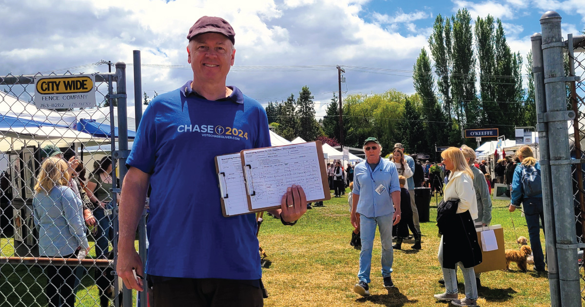 State candidate to file suit over petition arrest in Edmonds - Lynnwood ...