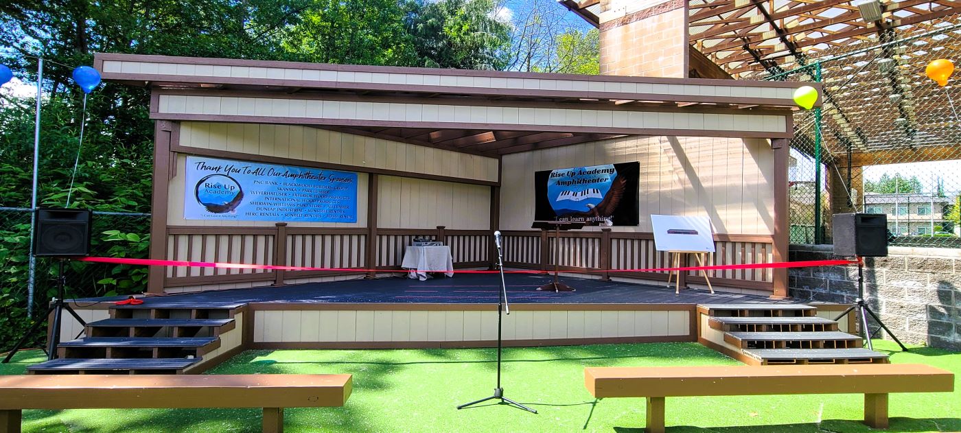 Rise Up Academy celebrates new outdoor Performing Arts Amphitheater ...