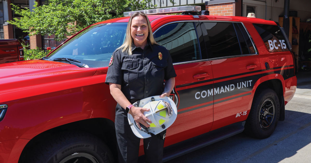 Terri Fitzgerald promoted to South County Fire chief - Lynnwood Times