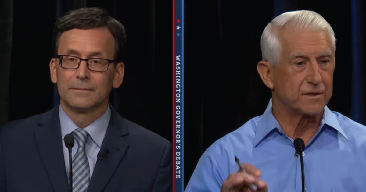 Reichert and Ferguson square off in heated gubernatorial debate ...