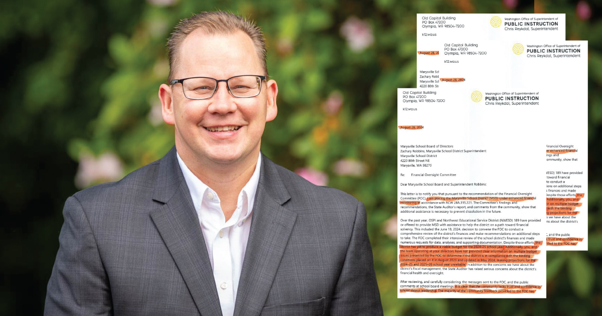 Reykdal reveals “lost confidence” in Letter to Marysville School ...