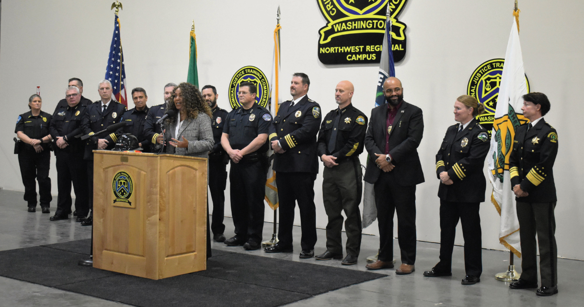 Lawmakers celebrate soft open of new law enforcement training academy - Lynnwood Times