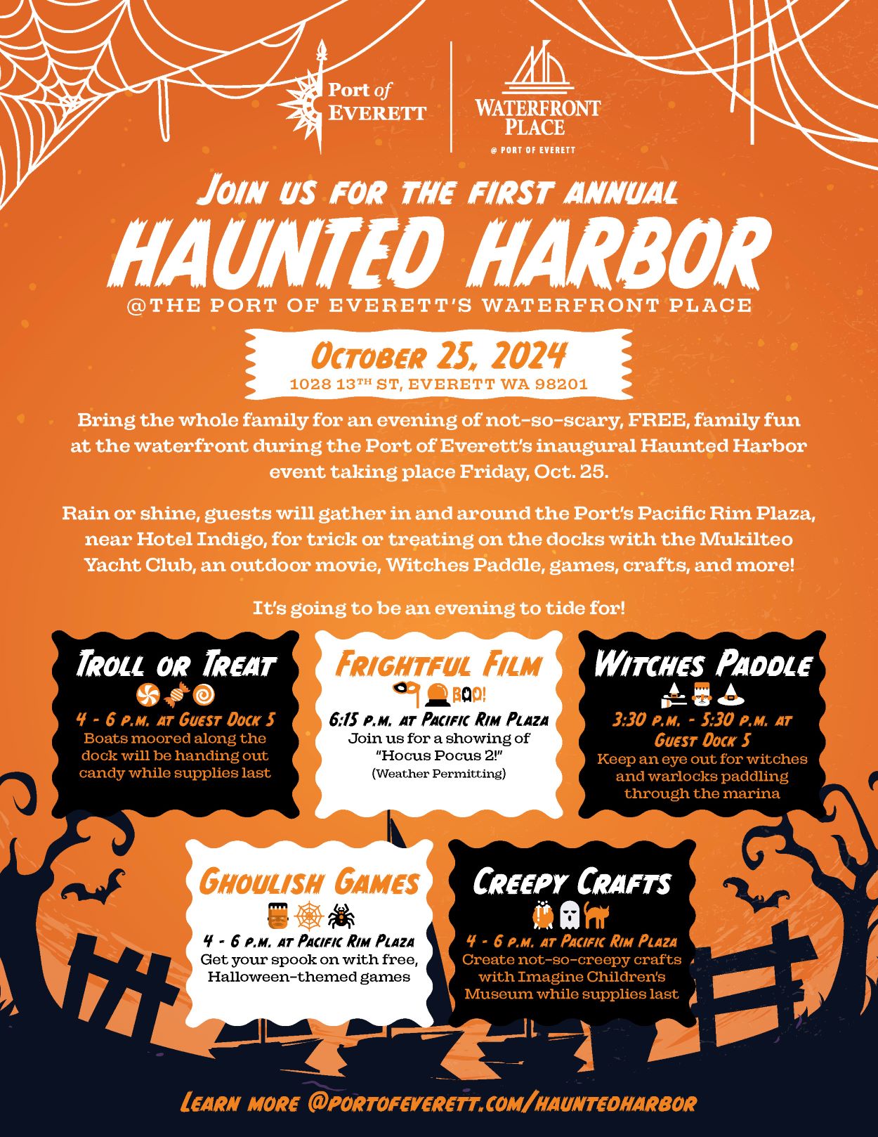 Port of Everett hosting NEW Haunted Harbor Halloween event - Lynnwood Times