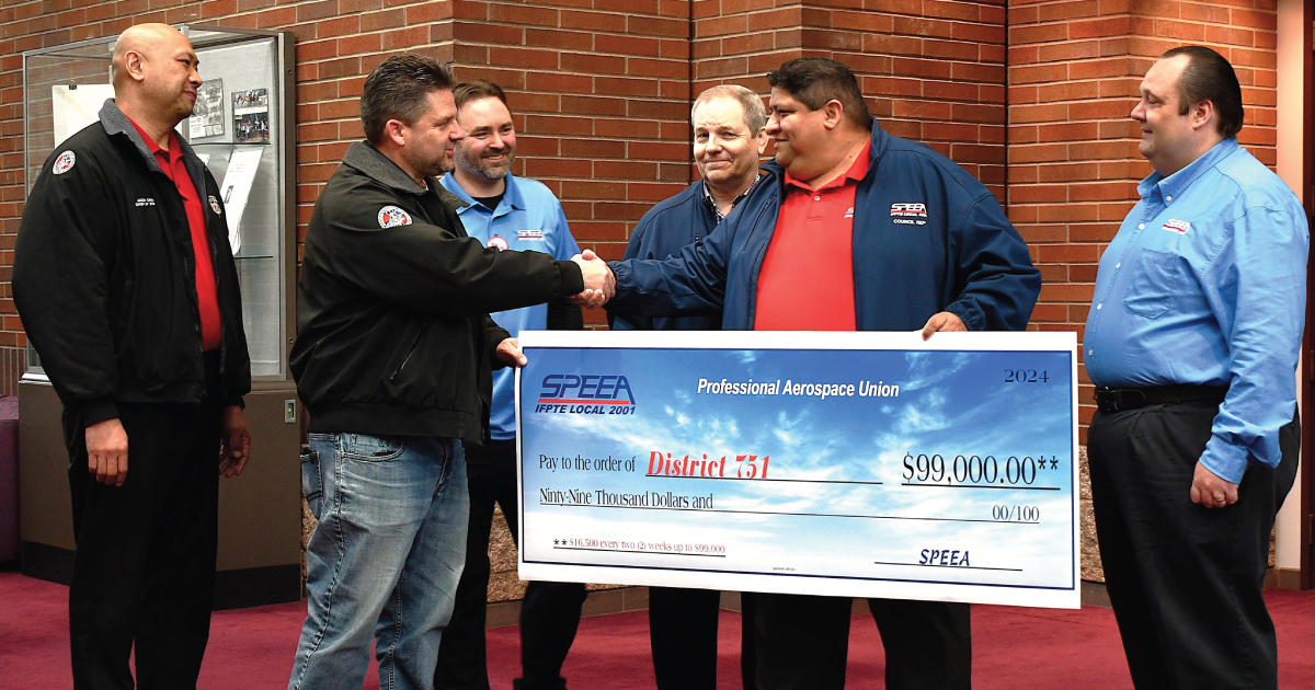 SPEEA donates $99,000 towards IAM 751 strike efforts against Boeing ...
