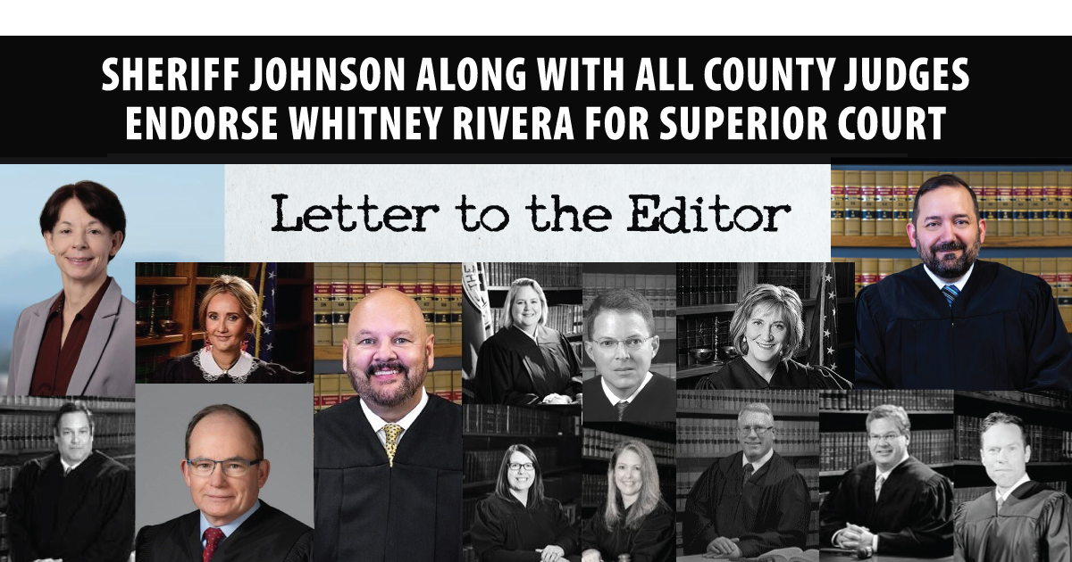 Sheriff Johnson along with all county judges endorse Whitney Rivera for ...