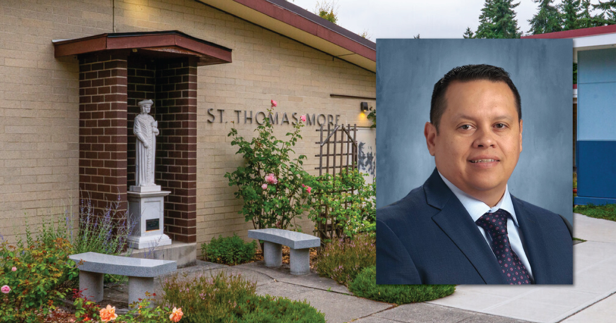 Rich Hernandez appointed Principal of St. Thomas More Parish School - Lynnwood Times