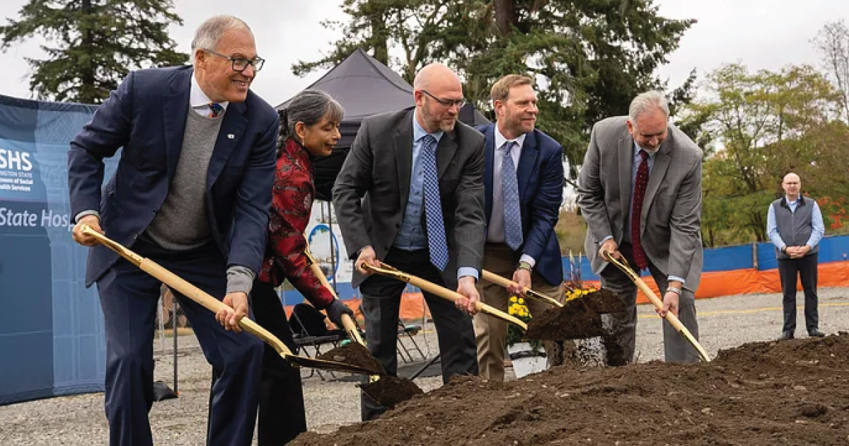 Inslee and state leaders break ground on new Western State hospital ...