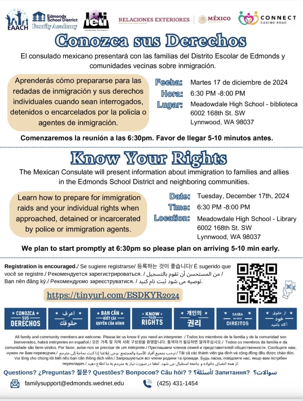 Edmonds School District cancels controversial 'Know Your Rights ...