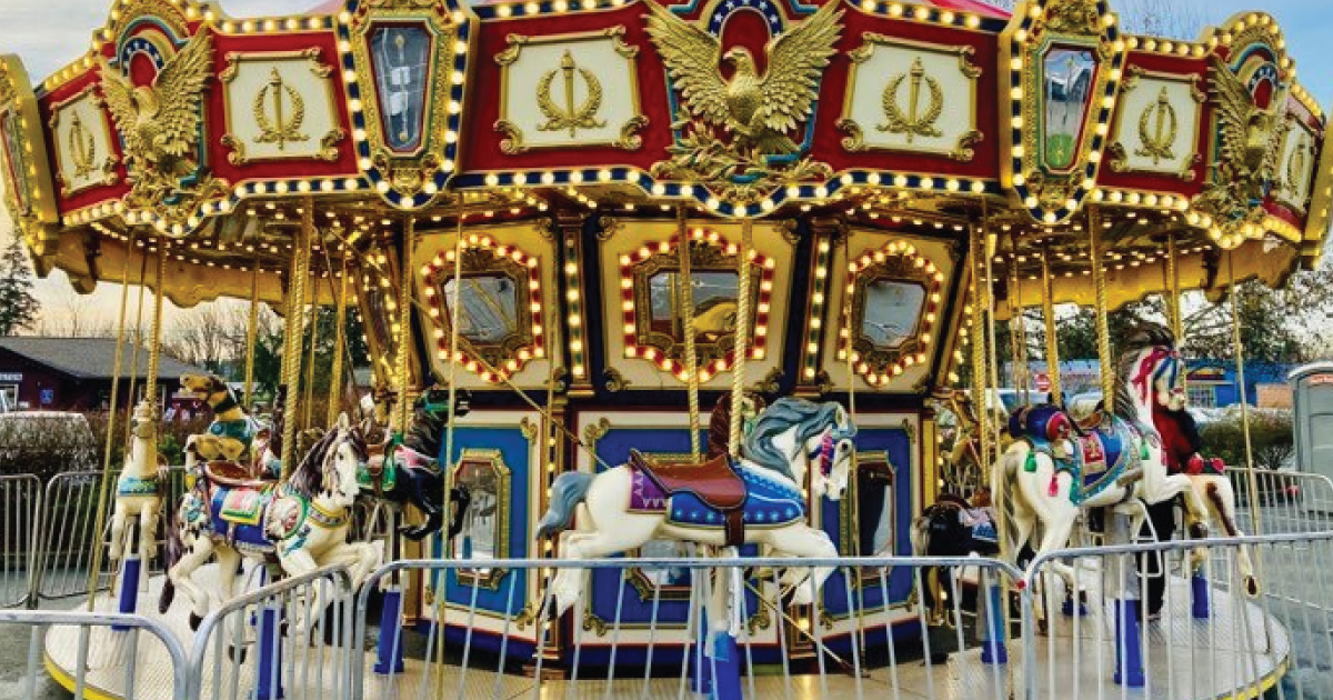 Hometown Holidays Carousel and Ferris Wheel return to Arlington ...