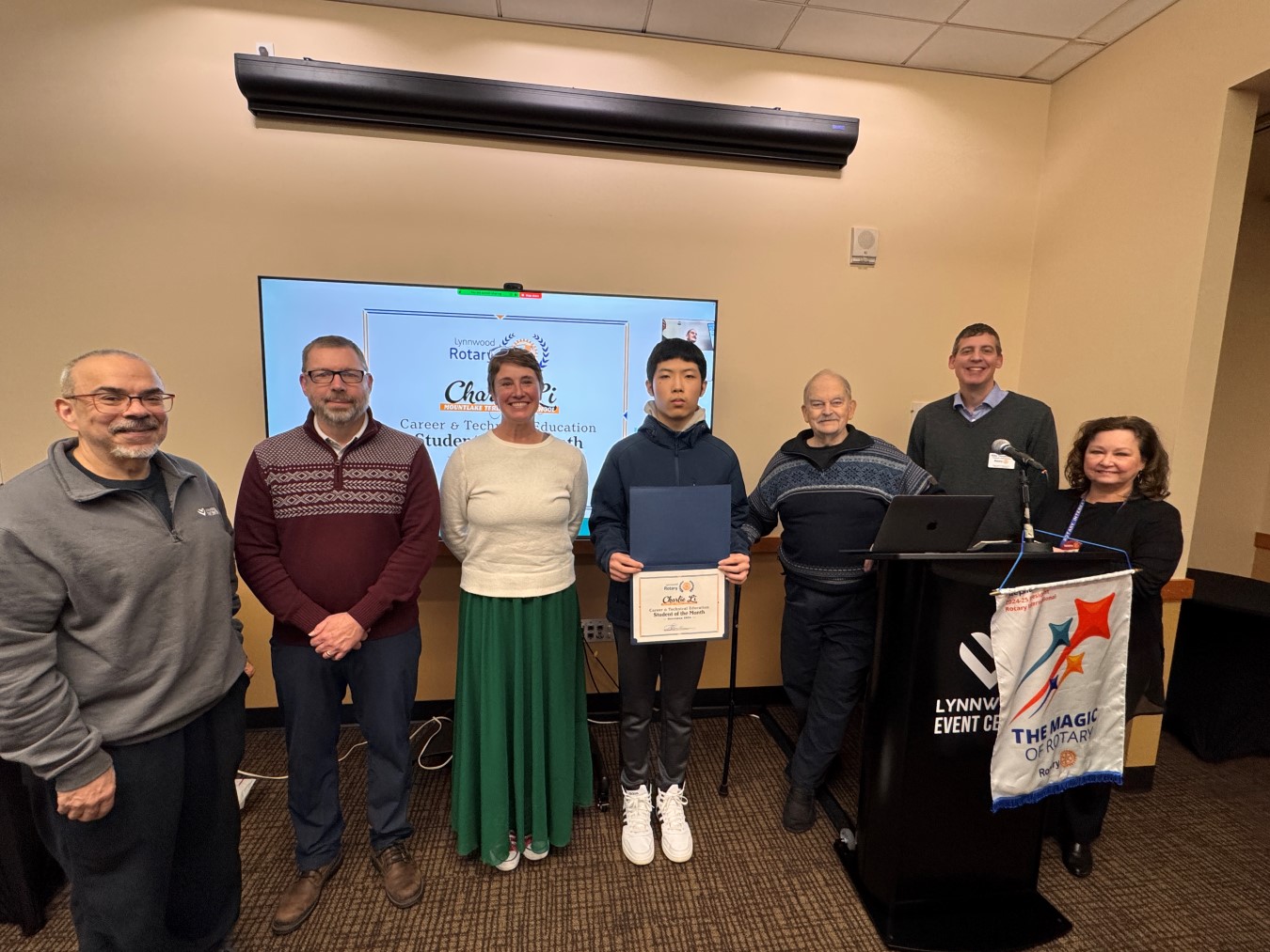 Lynnwood Rotary recognizes Mountlake Terrace student as CTE of the ...