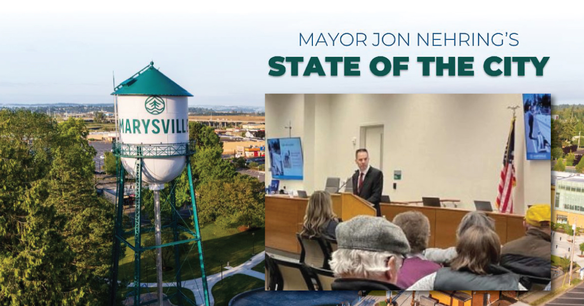 Mayor Nehring delivers 2025 State of the City address for Marysville ...
