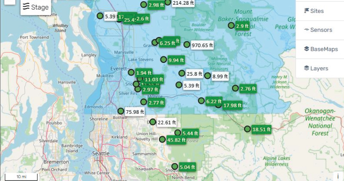 Snohomish County Surface Water Management launches new River Gauge notifications - Lynnwood Times