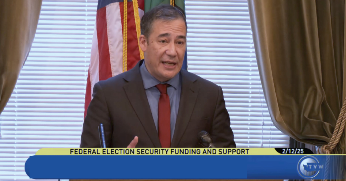 Secretary of State Steve Hobbs fights for election security funding ...