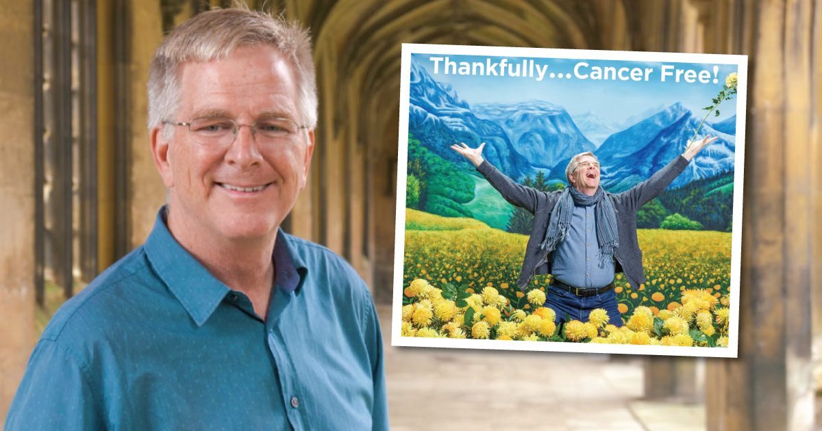 'I'm Cancer Free!': Travel personality Rick Steves announces cancer ...