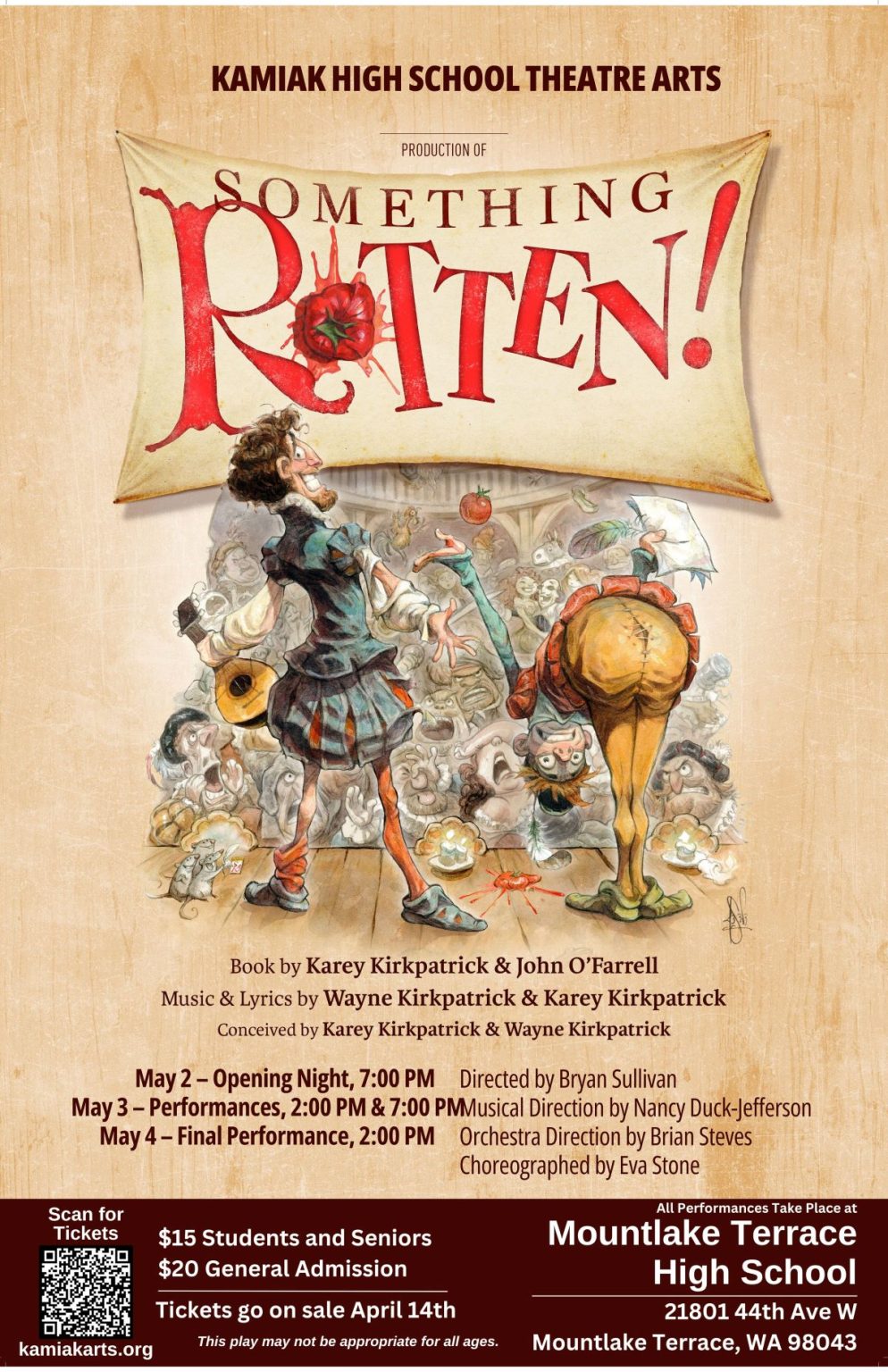 Here's a closer look at Kamiak High School’s 'Something Rotten ...