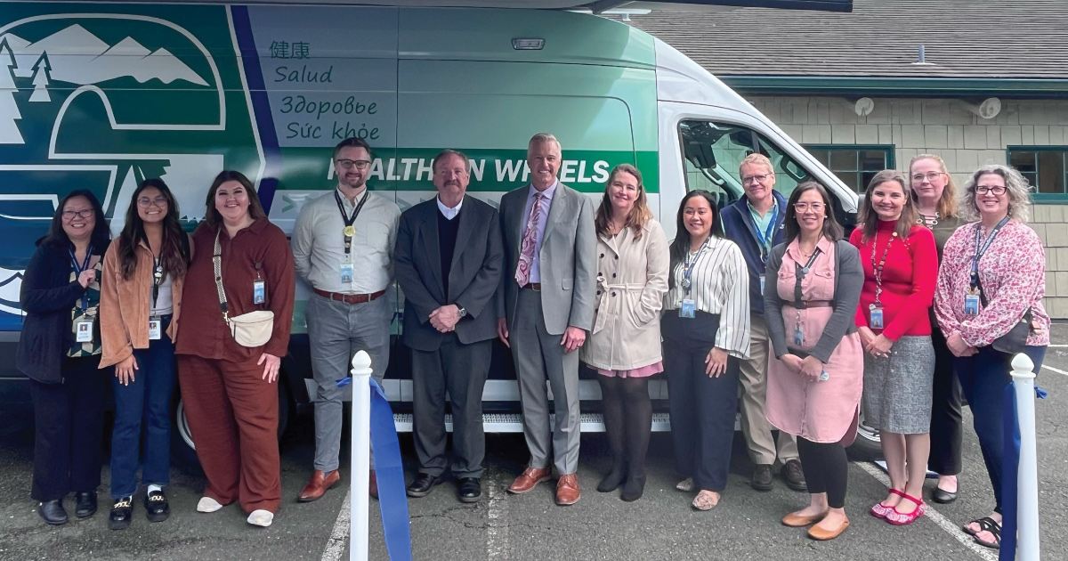 Snohomish unveils new Health on Wheels van to meet public health ...
