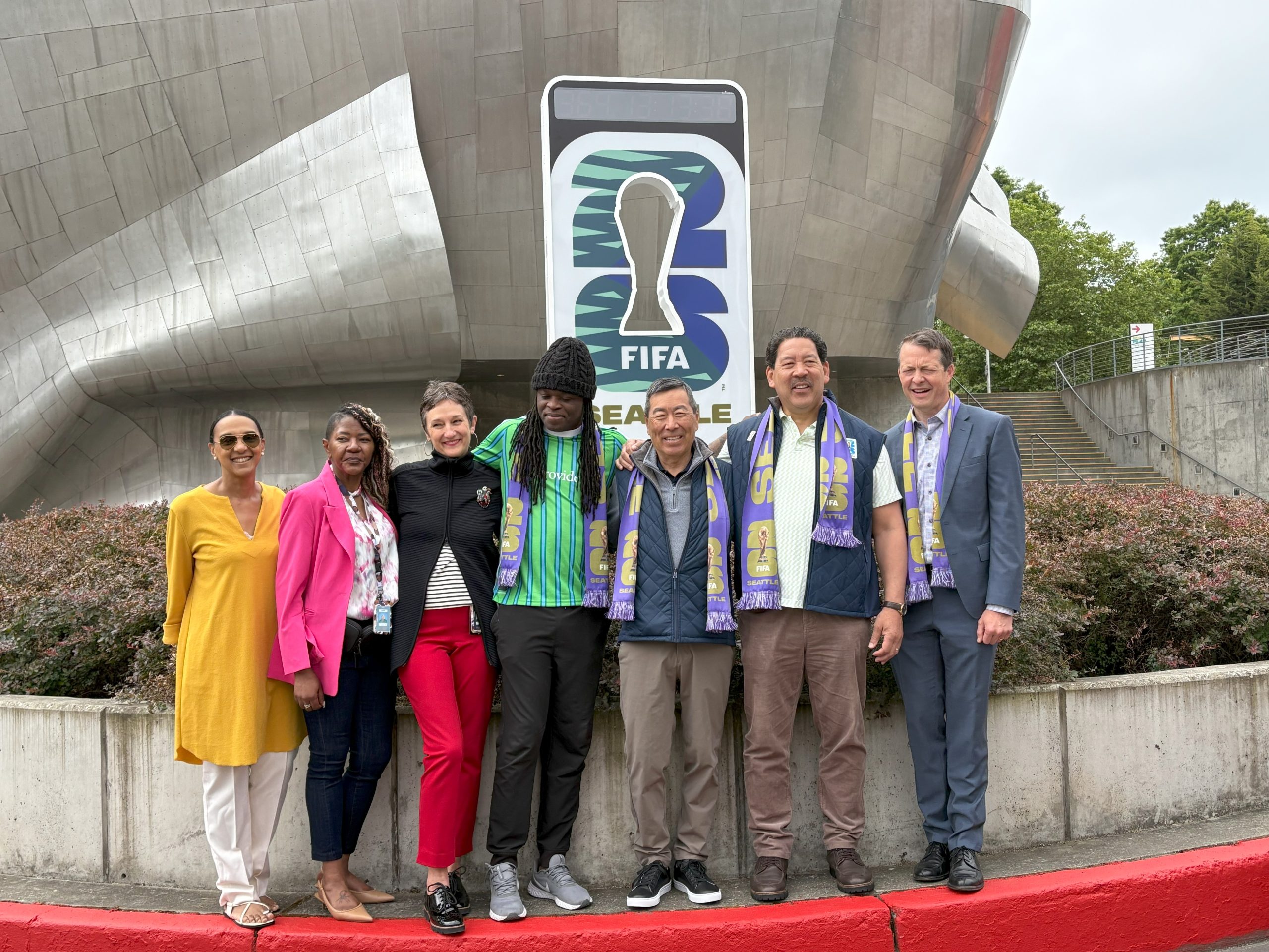 SeattleFWC26 unveils Countdown Clock, commemorating one year until the ...